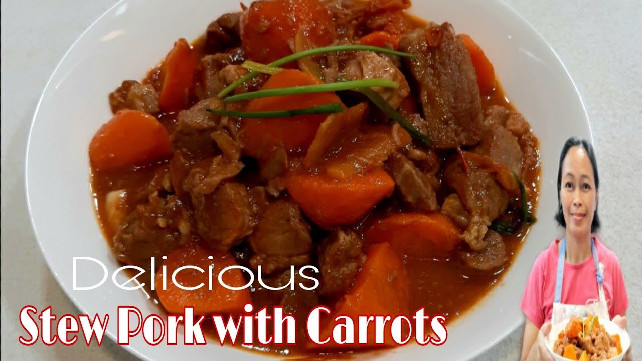 STEW PORK WITH CARROTS | Delicious and Simple Recipe - YouTube