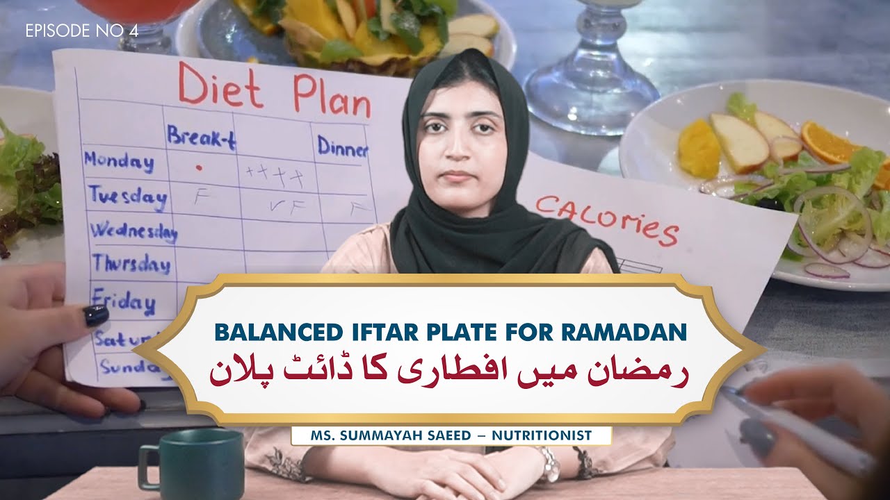 Balanced Iftaar Plate For Ramadan | Ramzan Mein Healthy Iftaar Plate ...