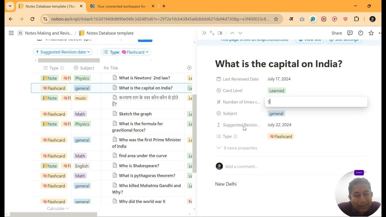 How to study using Notion Part 2 Spaced Repetition Demo - YouTube