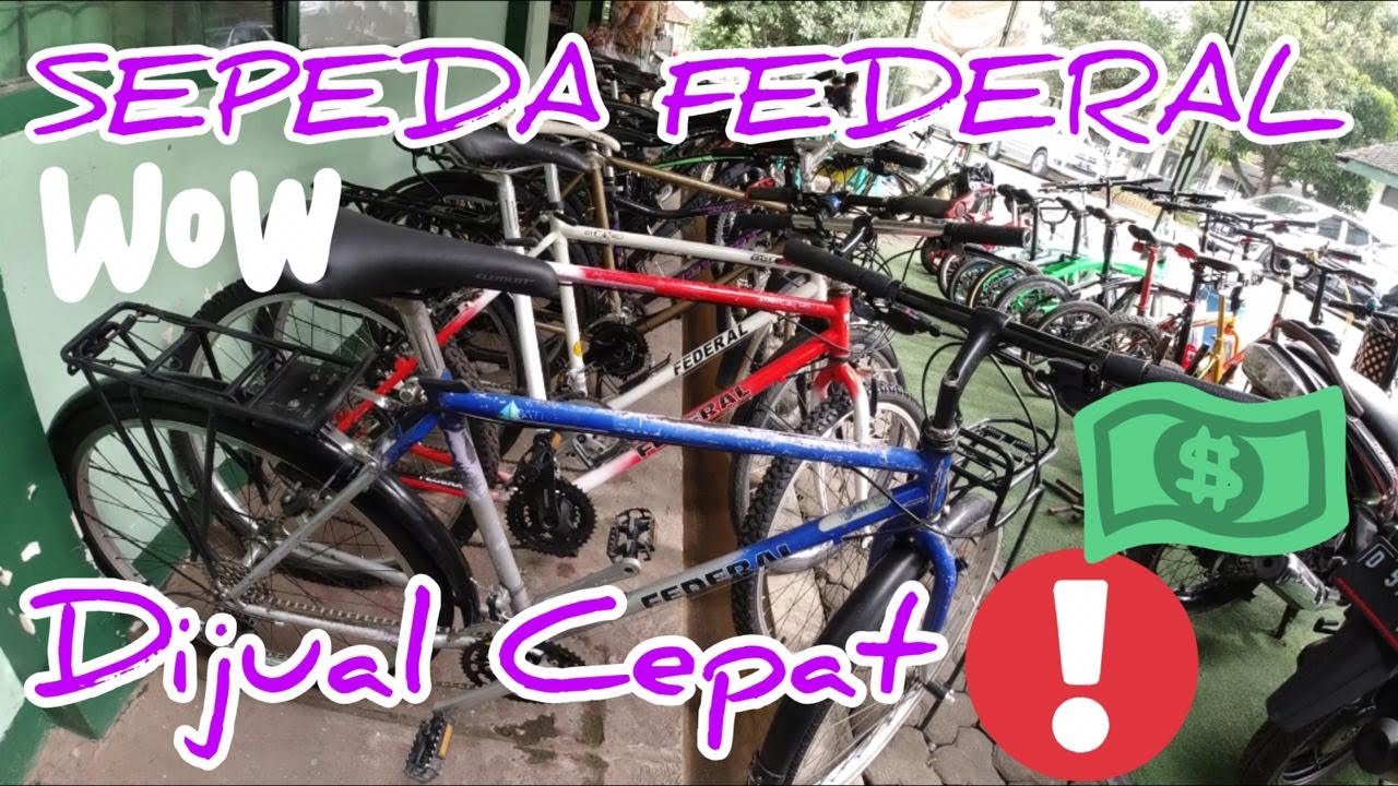 Dijual Cepat Sepeda Federal Bobcat, Streetcat & Citycat | Pigo Bike ...