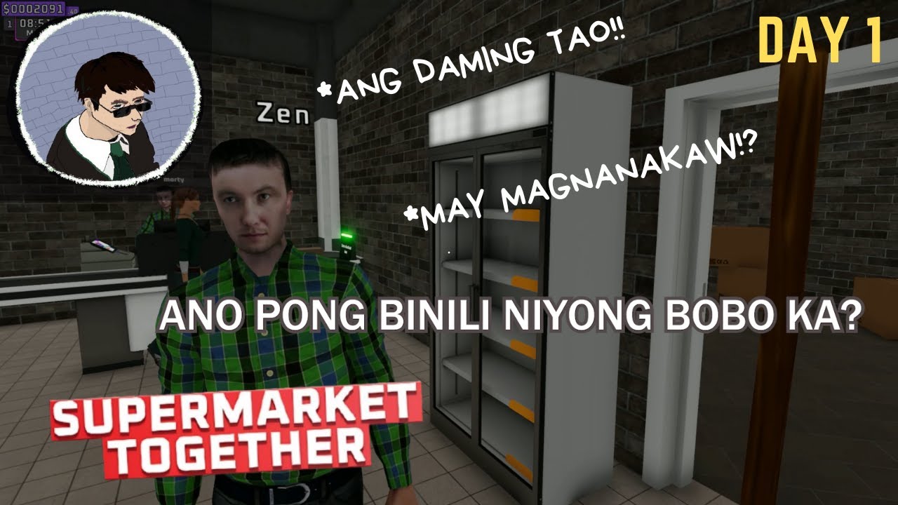We Opened a Supermarket... (Day 1 - Pero Lugi na?!) [FILIPINO] 200 SUB ...