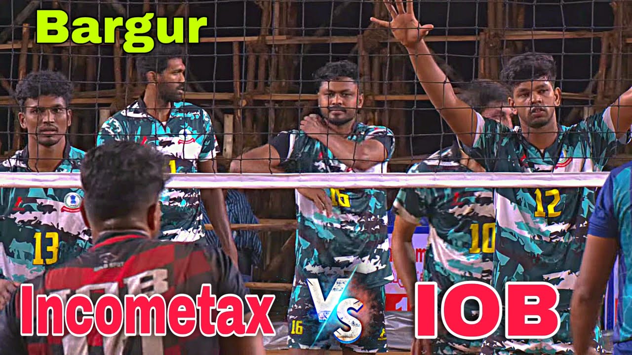 Final Set 💥 IOB Chennai Vs Incometax | Full HD | Bargur Invitation ...