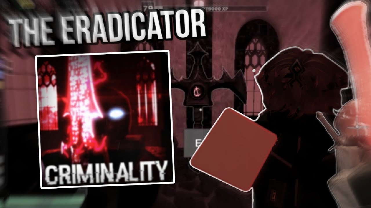 THE Eradicator in criminality (roblox) - YouTube