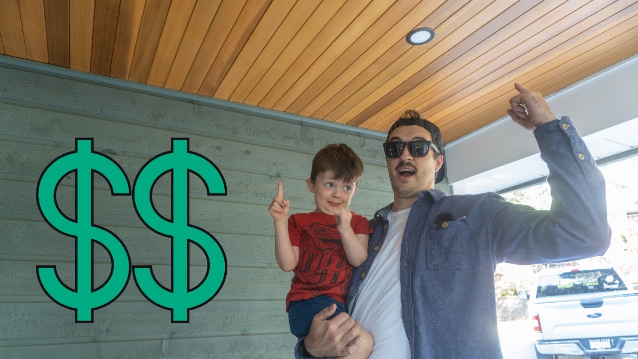 Grand Entryway Ceiling Transformation, Ultimate Curb Appeal | DIY. #DIY ...