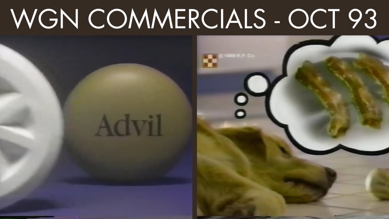 WGN Chicago Commercials - October 1993 - YouTube