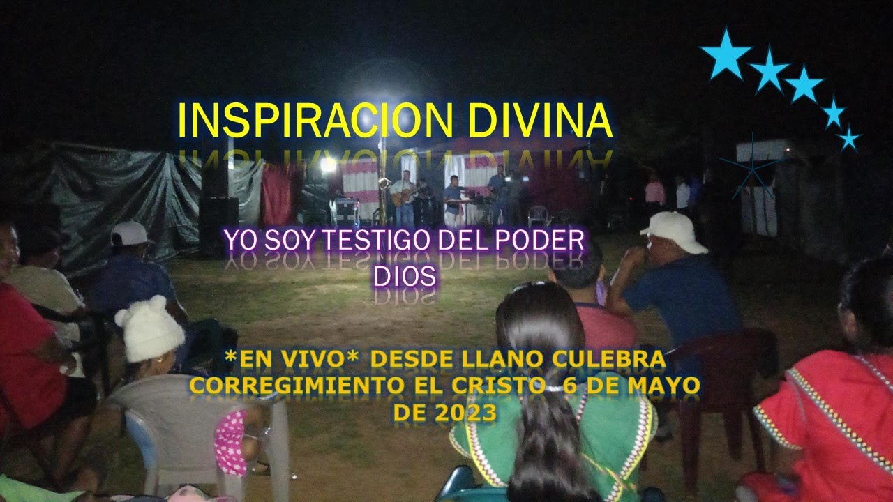 YO SOY TESTIGO DEL PODER DE DIOS EN VIVO DESDE LLANO CULEBRA ...
