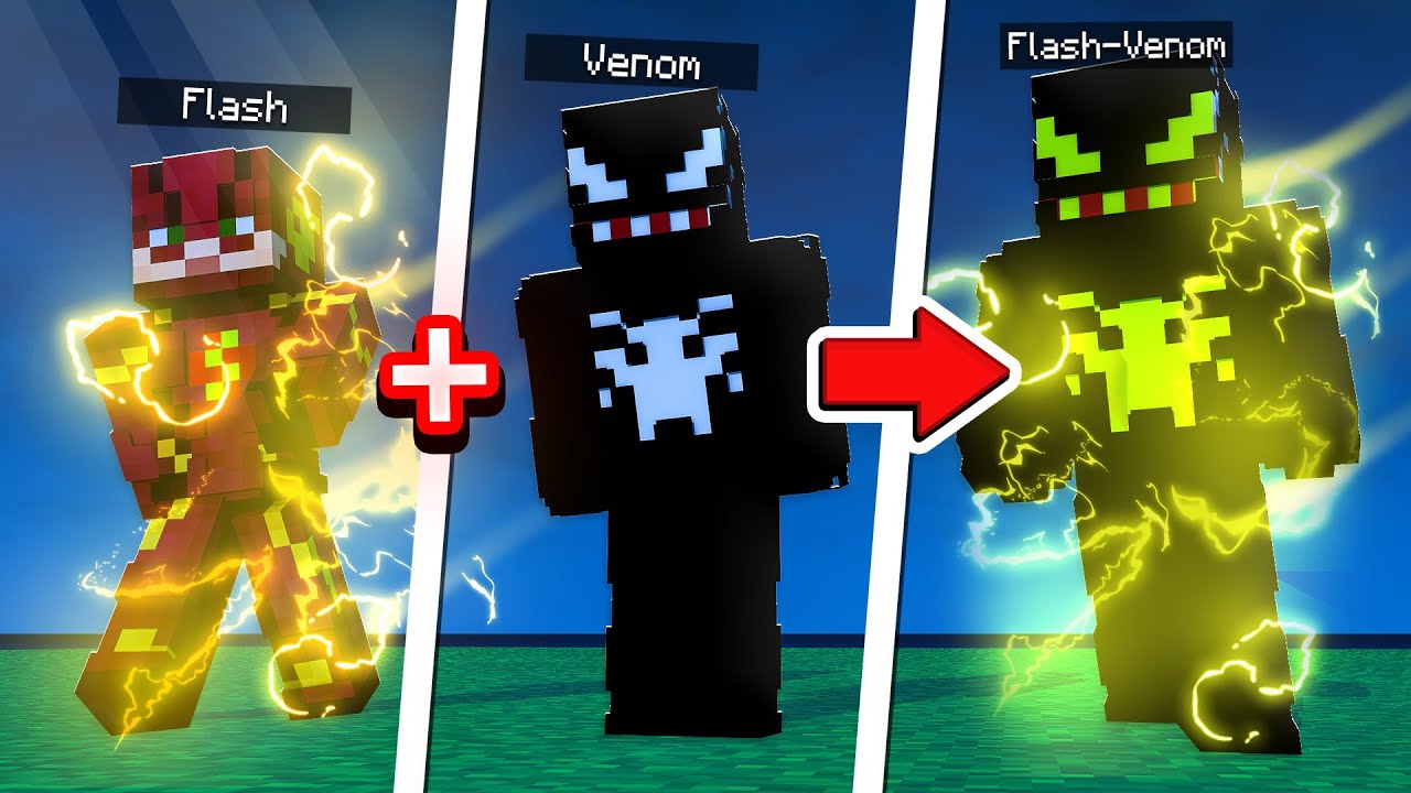 NOVO MOD DO VENOM + FLASH *flash symbiote* ‹ Al3xey › - YouTube