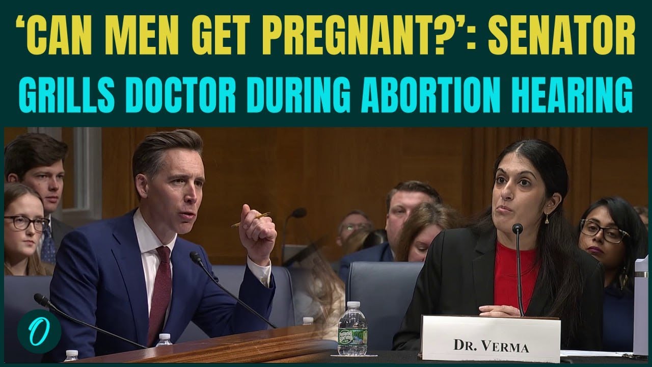 ‘Can Men Get Pregnant?’: Senator and Doctor in Heated Debate Over ...