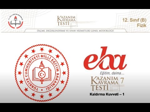Test-7- [Kaldırma Kuvveti– 1 KKT7] (Mezun-12B Sınıf Meb Kazanım Kavrama Testleri)