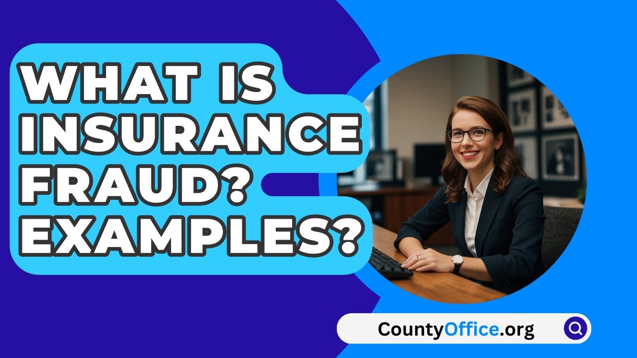 What Is Insurance Fraud? Examples? - CountyOffice.org - YouTube