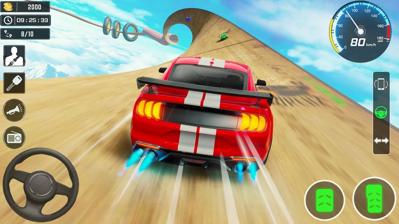 Sport Cars Racing Simulator - Impossible Car Stunts Driving - Android ...