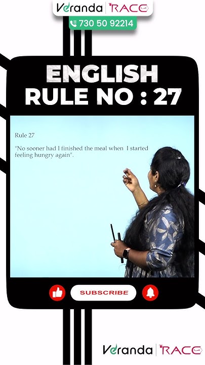 ENGLISH RULE 27, EXPLAINED BY PRISCILLA MA'AM 💥 - YouTube