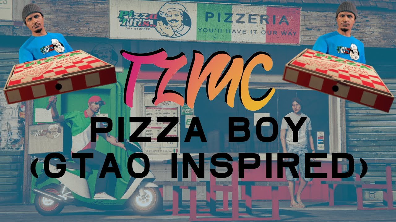 FiveM - Pizza Boy Delivery (GTA Online Inspired) [QBCore] - YouTube