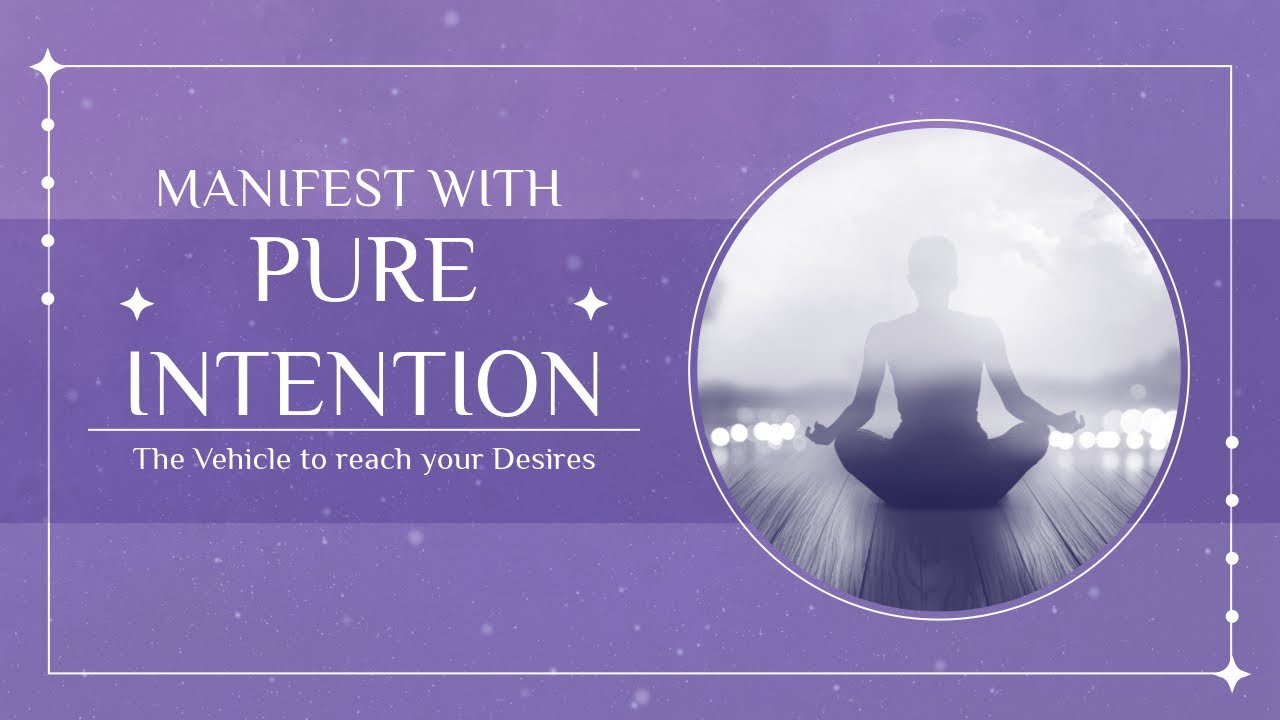 THIS 5 MINUTE VIDEO COULD CHANGE YOUR LIFE! Pure Intention, the vehicle ...