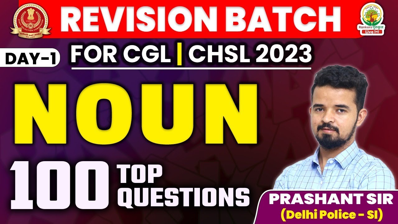 DAY 01 FREE Revision Batch Noun English By Prashant Sir CGL day-01-free-revision-batch-noun-english-by-prashant-sir-cgl