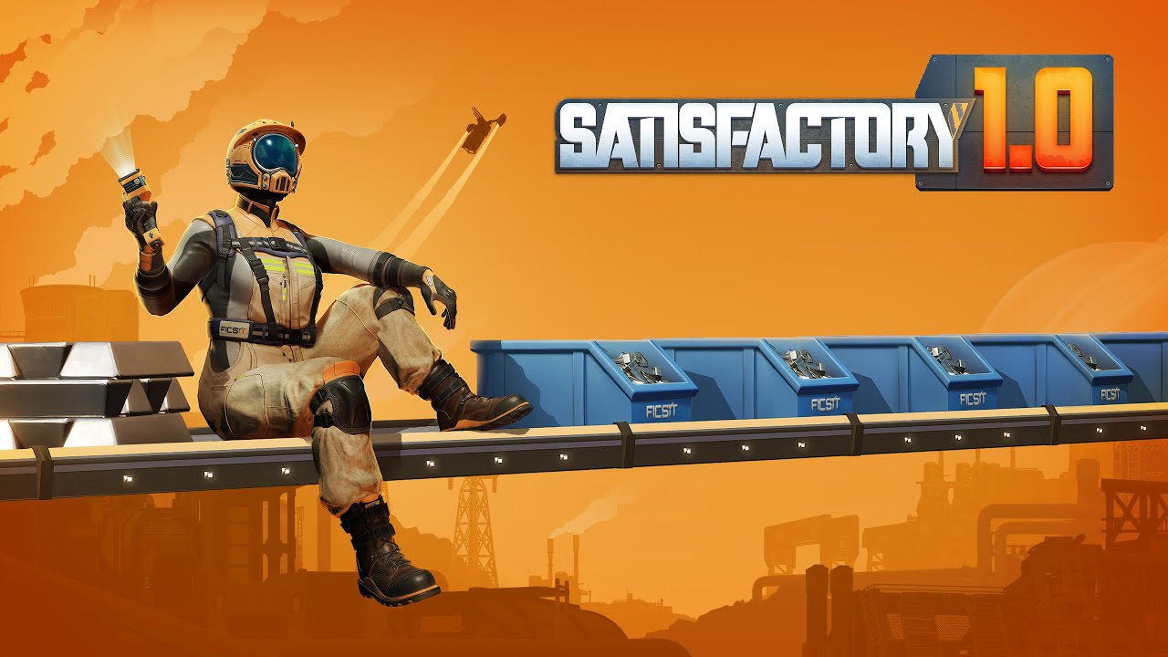 Продолжаем до ночи Satisfactory #5 - YouTube