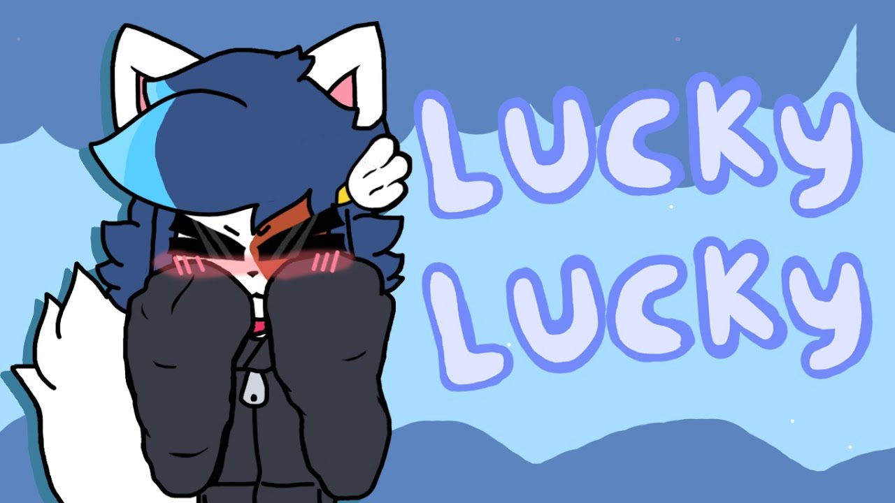 lucky lucky meme animation 💙 - YouTube