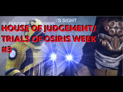 NEW TRIALS OF OSIRIS & HOUSE OF JUDGEMENT GEAR! | TRIALS OF OSIRIS ...