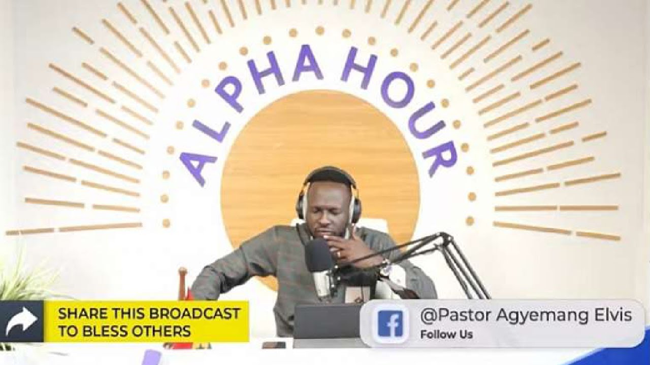 ALPHA HOUR EPISODE 202 WITH PASTOR ELVIS - YouTube