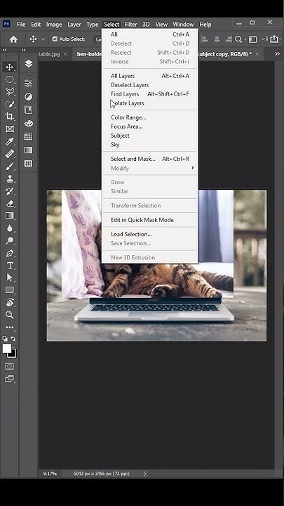 How to Create a 3D Pop-Out Laptop Screen Effect in Photoshop #shorts #trending # ...