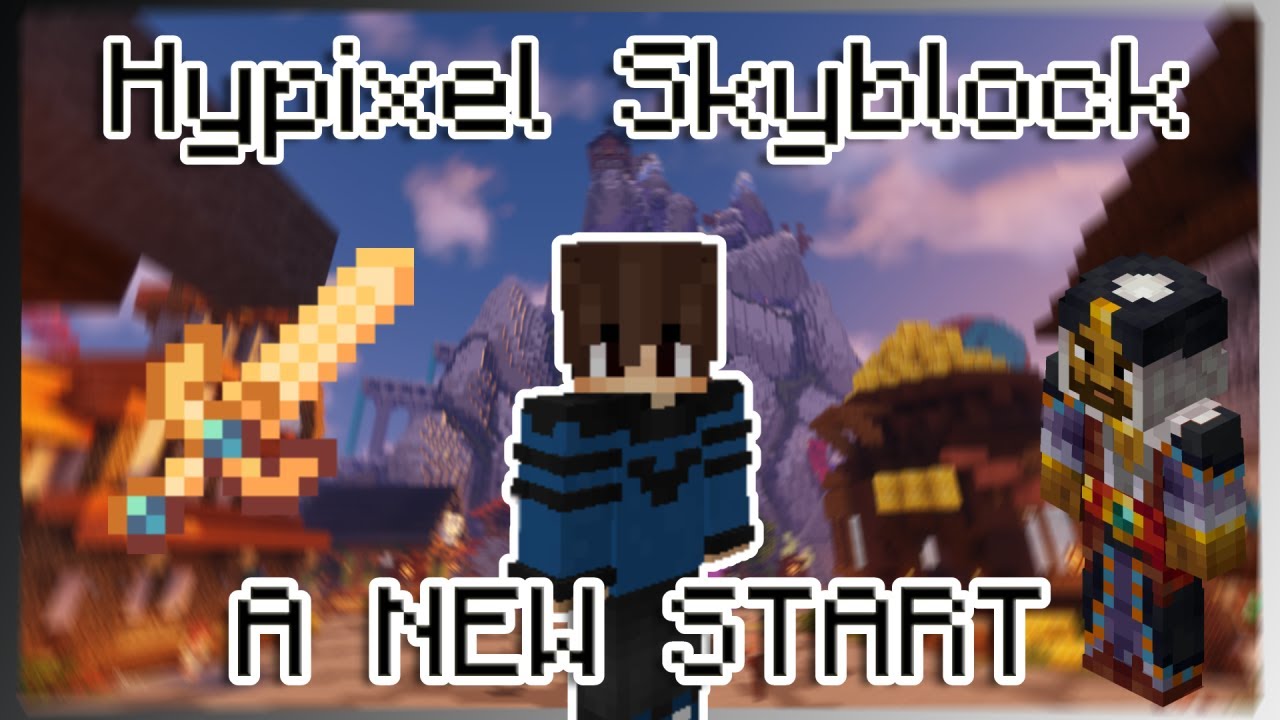 A New Start | Hypixel Skyblock EP-1 - YouTube
