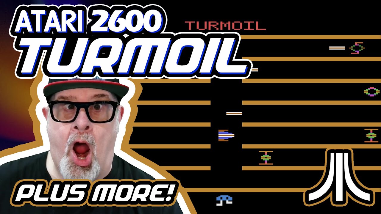 TURMOIL TAKES OVER RETRO BLISS on the ATARI 2600! - YouTube