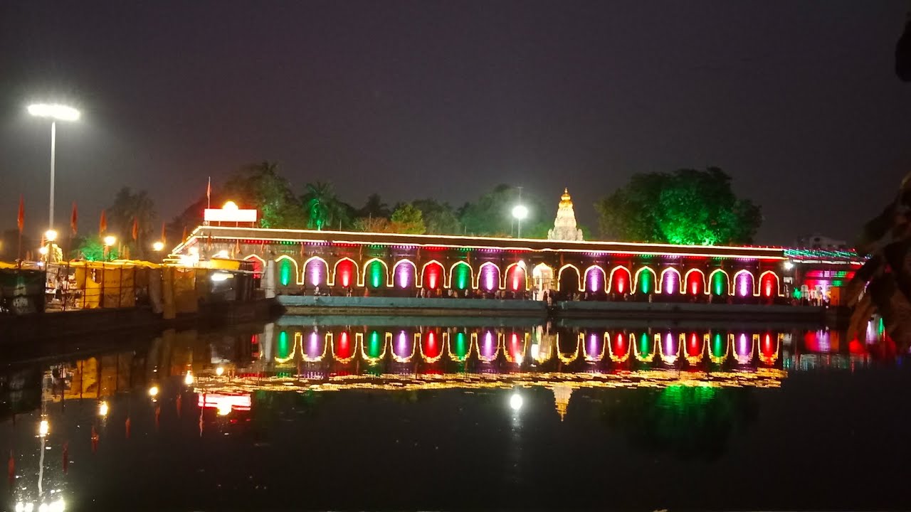 Shri Shiv Yogi Siddheshwar temple Solapur Yatra 2024 #light #lightshow ...