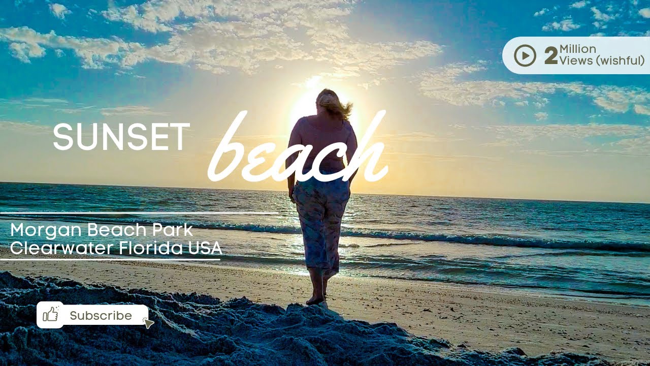 Morgan Beach Park Sunset | Near Clearwater Beach Florida - YouTube