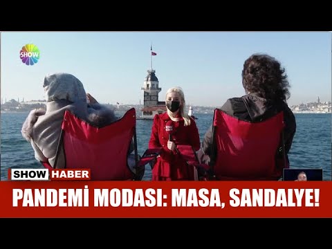 Pandemi modası: Masa, sandalye!