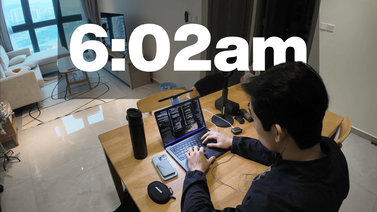 A week of non-stop coding and shipping (focused & productive) - YouTube