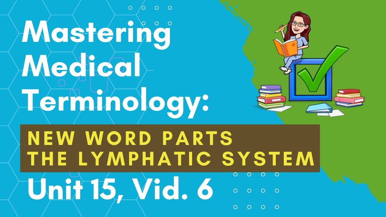 Active Learning Lymphatic System Terminology: Key Word Parts and ...