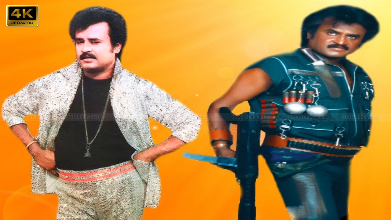 Rajinikanth Mass Action Scene | Rajini Fight scenes | RAJATHI RAJA OLD ...