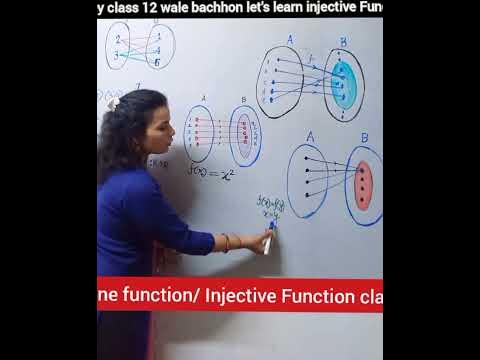 One one Functions | Injective Functions | Relations Functions class12 # ...