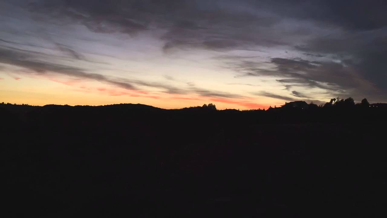 Beautiful Sunset in Temecula, California - YouTube