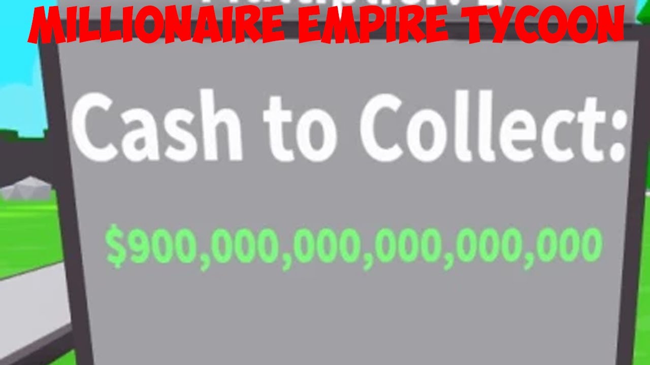 Millionaire Empire Inf Cash Script | Roblox - YouTube