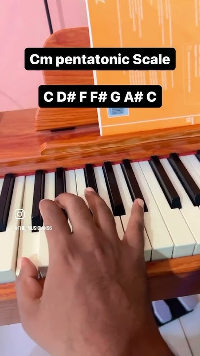 "Unlocking the Melody: Pentatonic Scale Piano Tutorial"#pianolessons # ...