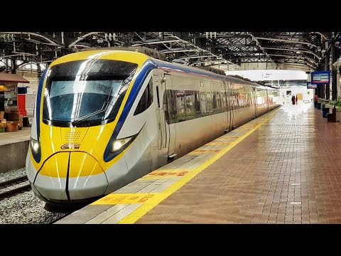 [ KTM Class 93 ] ETS EP9202 departing Kuala Lumpur station - YouTube