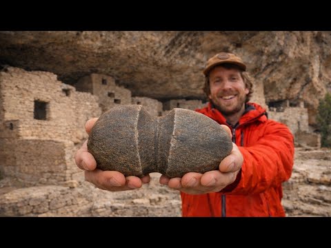 My Biggest Find Yet… 10,000 years old? Exploring ancient cliff dwellings.. 