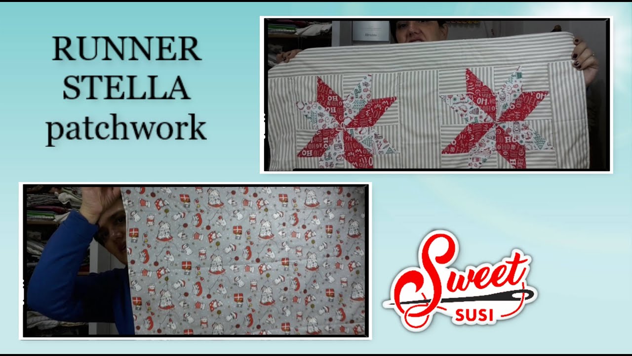 facilissimo RUNNER STELLA PATCHWORK 595 / idee regalo per NATALE ...