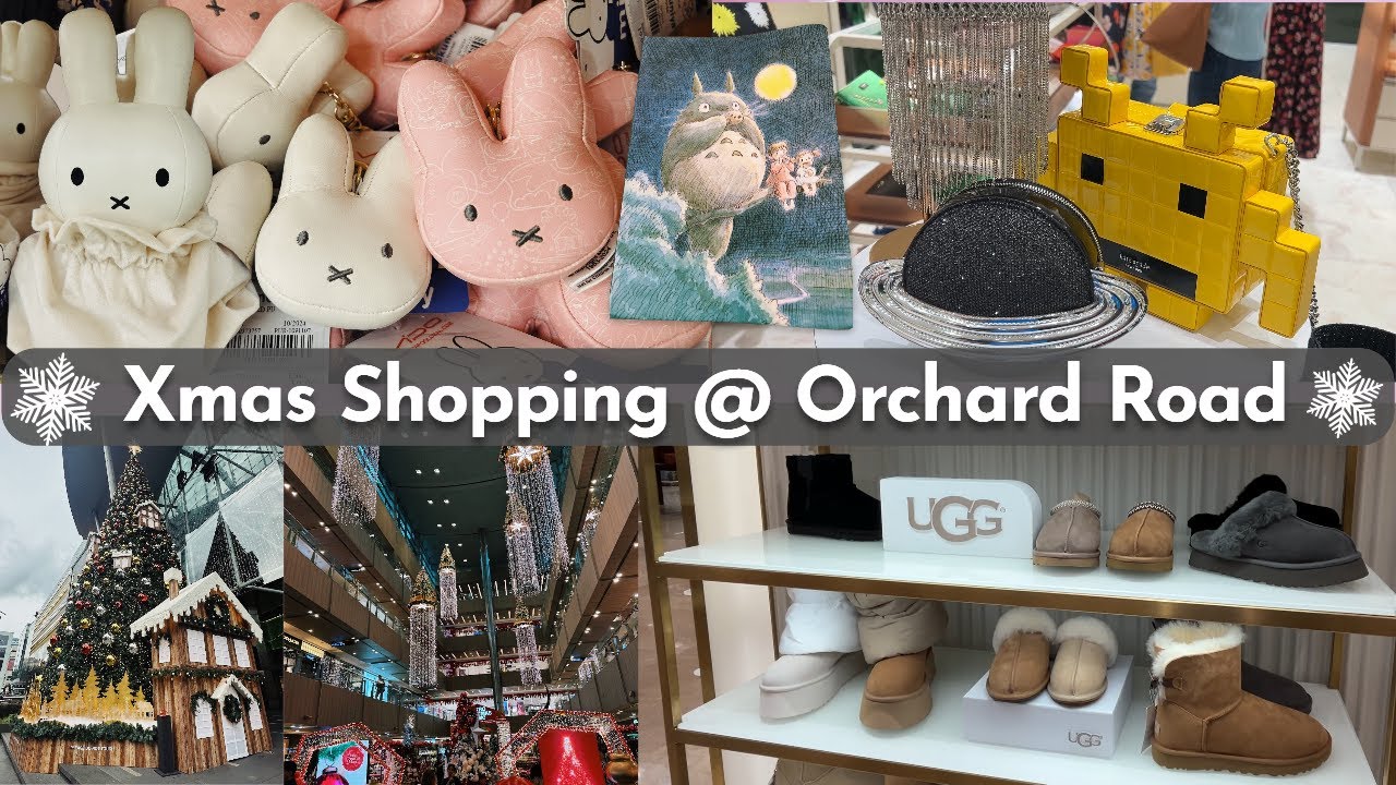 Xmas Shopping @ Orchard Road Singapore | Boots, Miffy, Studio Ghibli ...