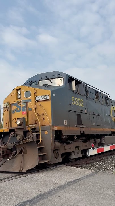 CSX B158 Empty Coke Express Train from Greenwich, Ohio 6/7/2025 #csx #train #railroad #shorts # ...