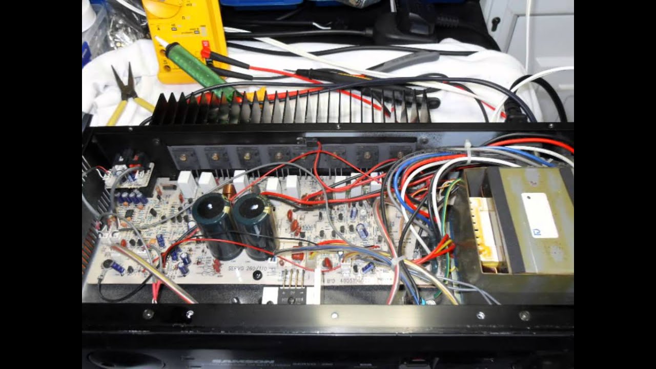 Samson servo 260 studio amplifiers