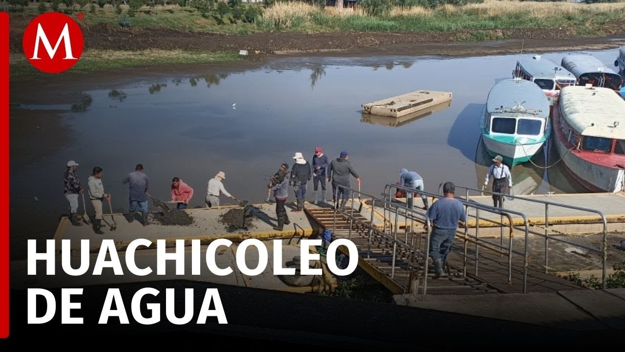 SIgue la recuperación del lago de Pátzcuaro en Michoacán - YouTube