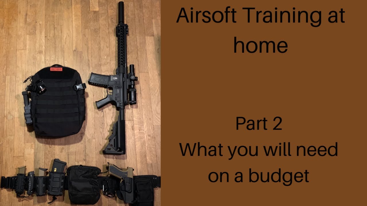 At Home Airsoft Training PT 2 What you’ll need - YouTube
