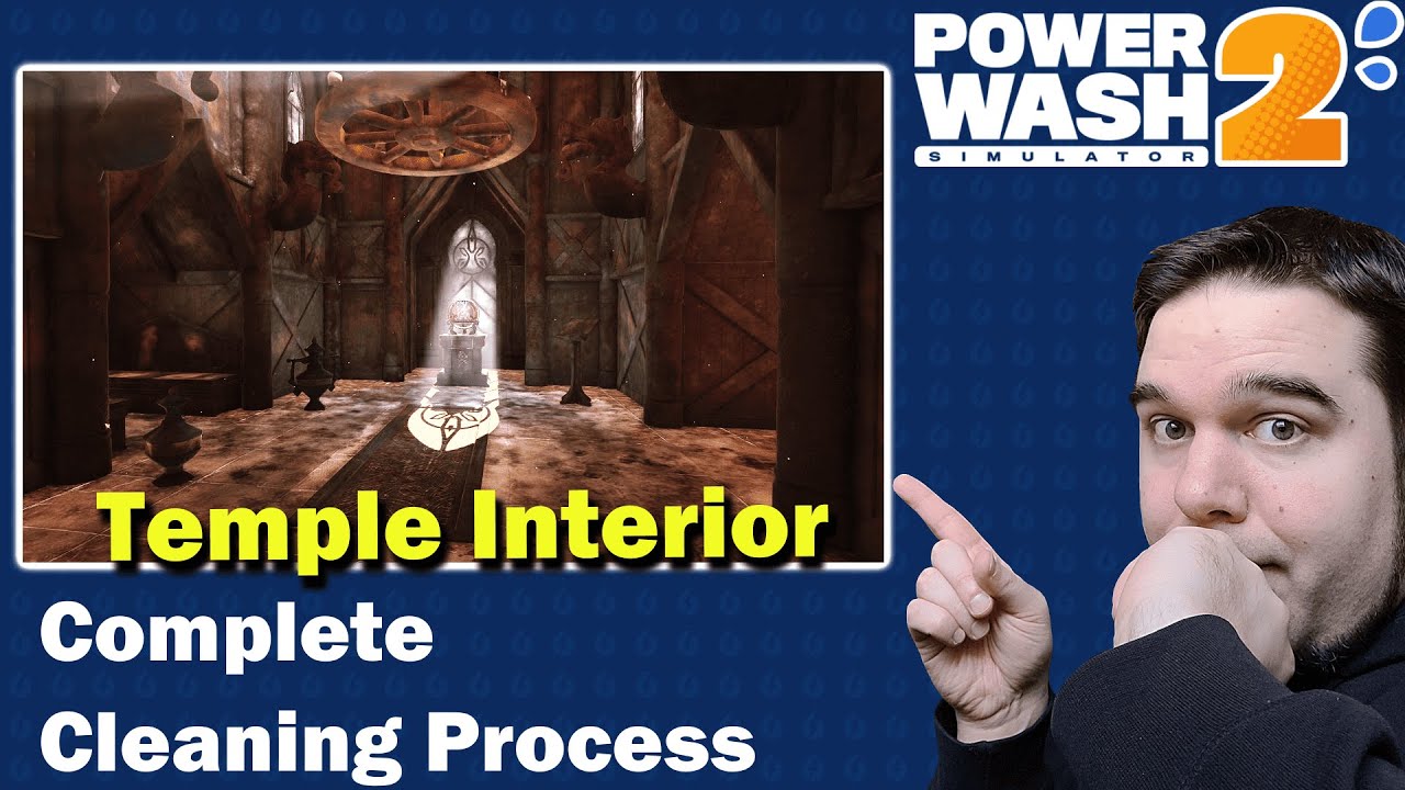 PowerWash Sim 2 - Walkthrough: Temple Interior - #notalking - YouTube