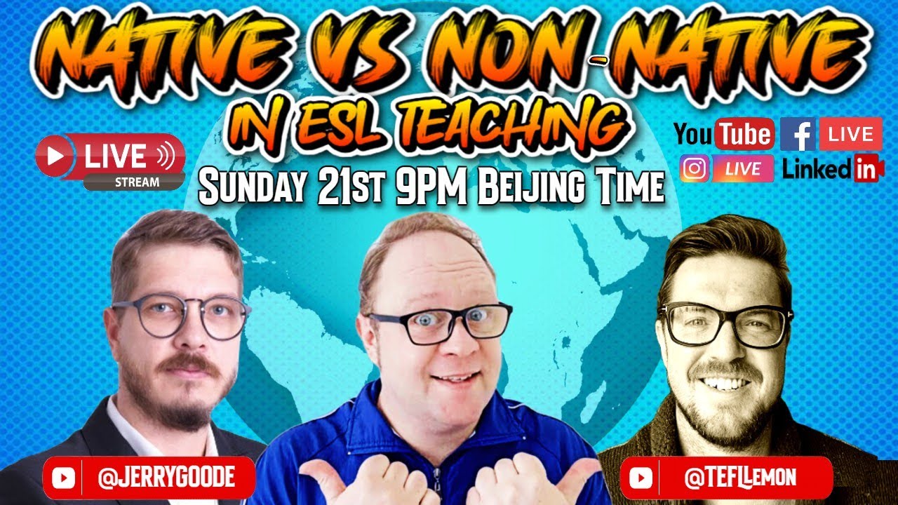 🔴The ESL Debate: Native vs Non-Native Speakers in Teaching #92 - YouTube
