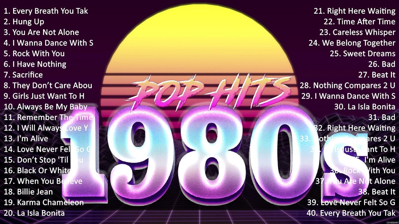 Best Songs Of 80's 🌄 Whitney Houston, Olivia Newton-John, George ...