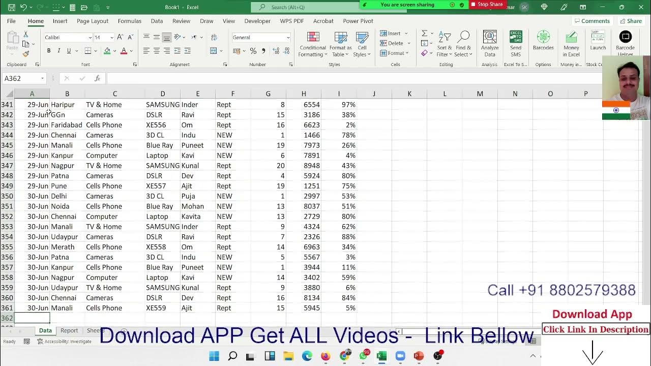 basic excel training - YouTube