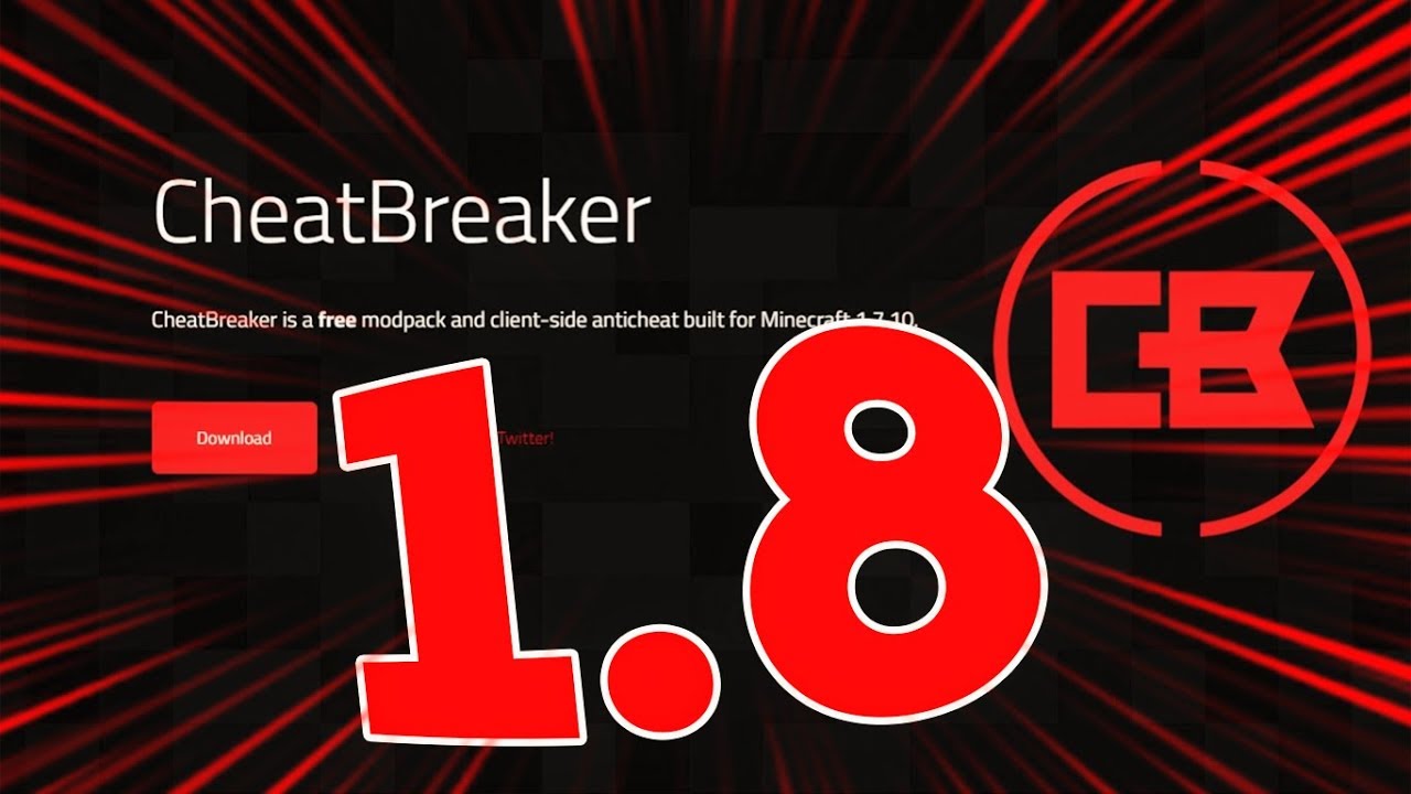 CHEATBREAKER DO @Lucariao 1.8!!! - MOD PVP COM OLD ANIMATIONS - YouTube