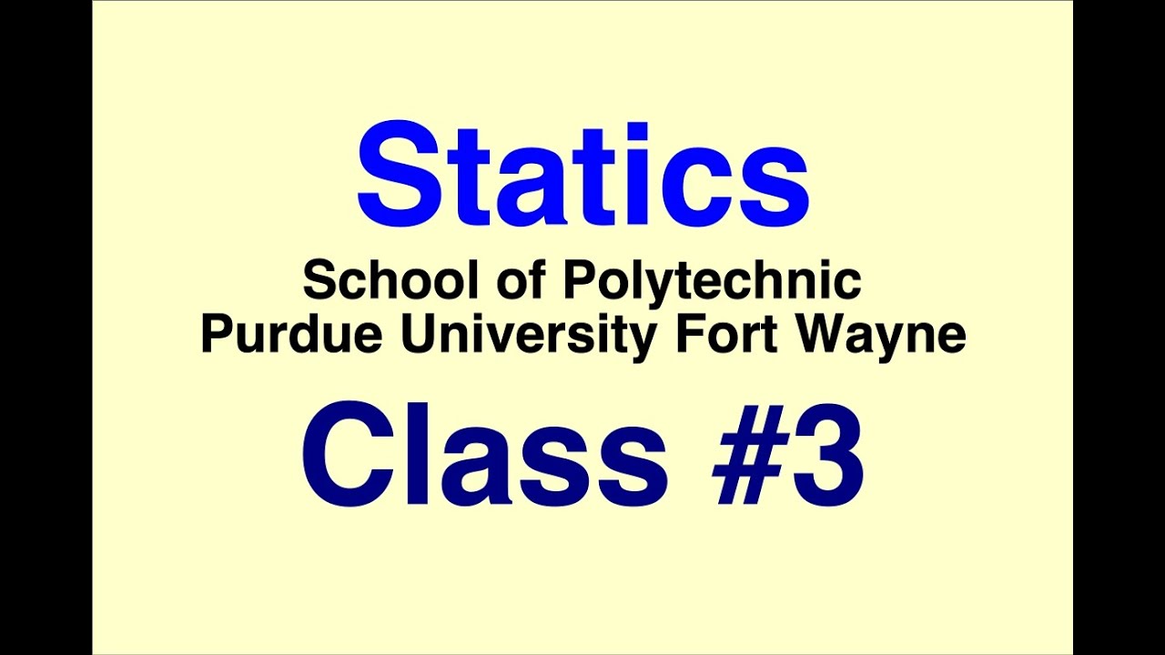 Statics Class #3 - Chapter 2 Forces & Vectors - YouTube